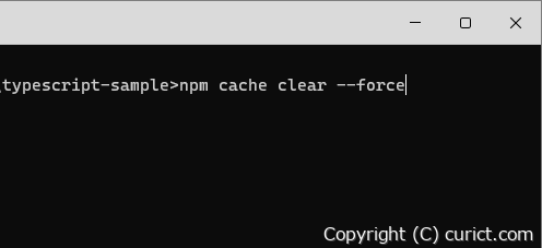 npmやnpxでCannot read properties of null (reading 'pickAlgorithm') が発生する